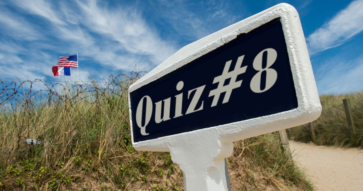 World War II quiz #8 History Quiz